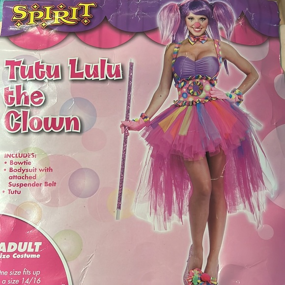 Skirts | Halloween Costume Tutu Lulu The Clown | Poshmark